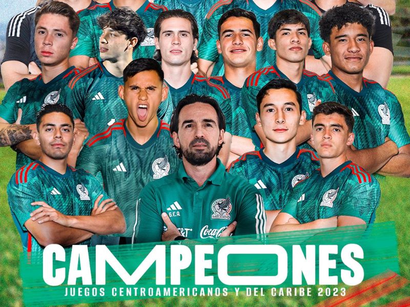 Selección mexicana de futbol gana oro en Centroamericanos | Contundente