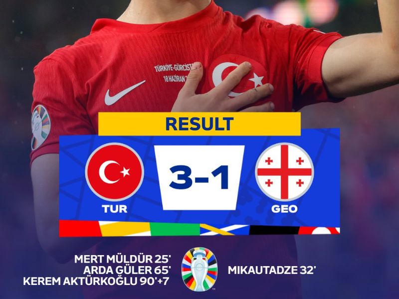 Eurocopa 2024: Turquía se luce en su debut 3-1 contra Georgia | Contundente